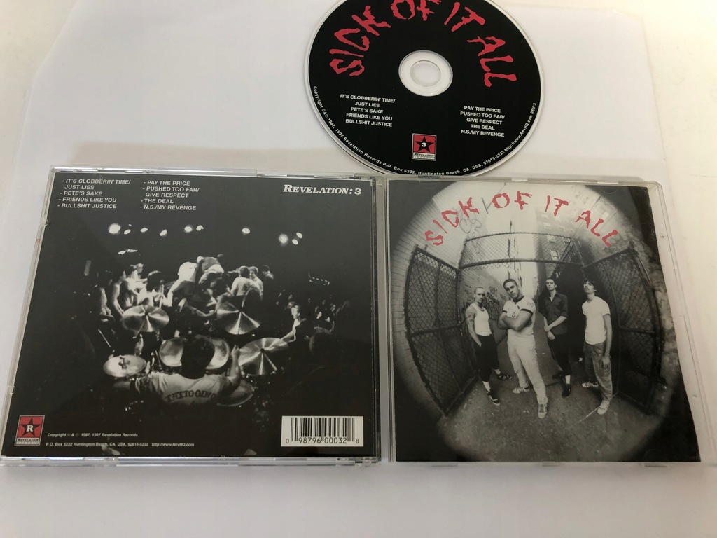 Sick Of It All – Sick Of It All ...CD 1 Punk US - 12516450420 ... Sick Of It All – Sick Of It All ...CD 1 Punk US - 12516450420 ...