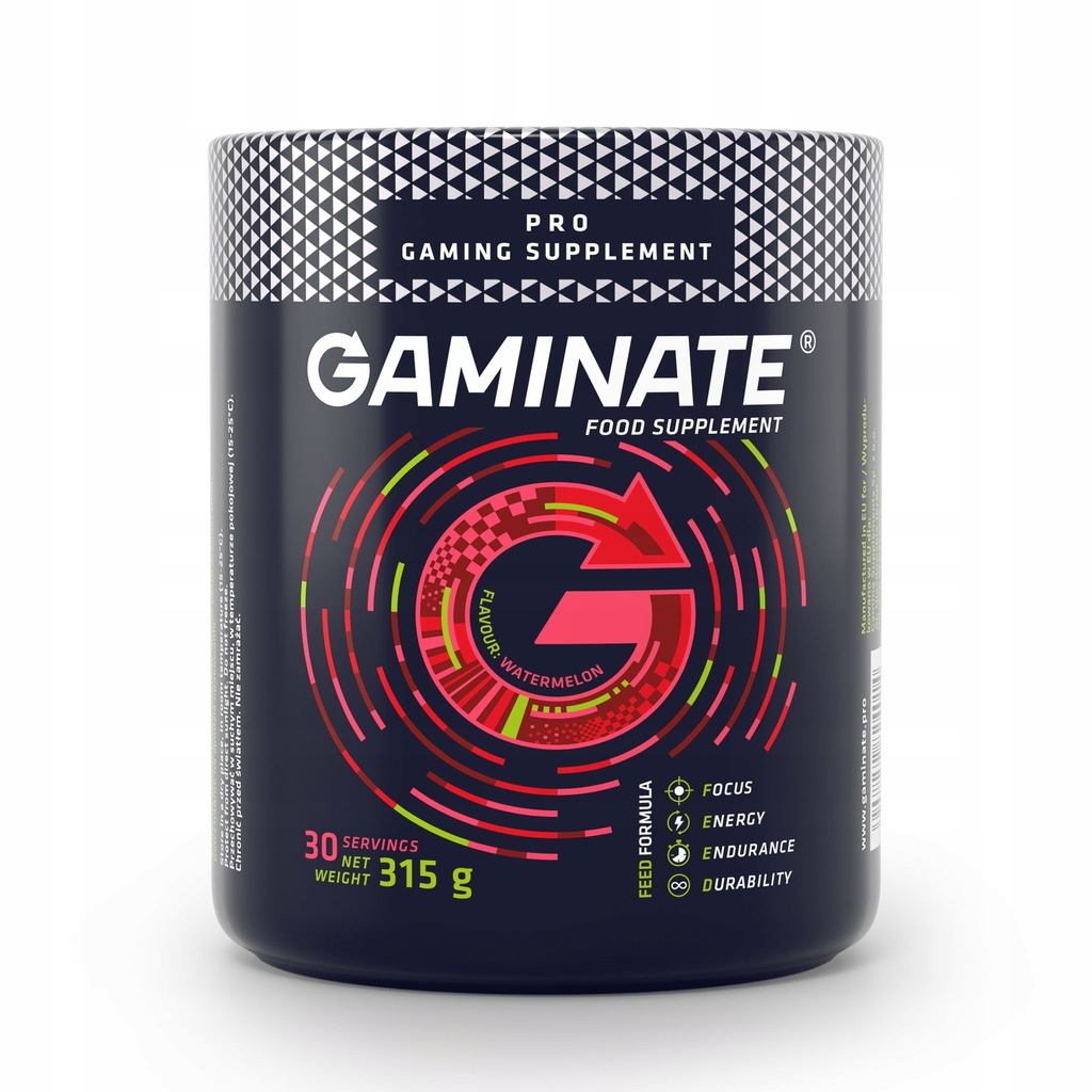 Odżywki GAMINATE gamer gracz gracza gier gaming WM - 9845810540 ...