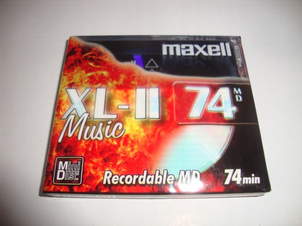 Mini Disc MAXELL XL-II 74 - 10160035571 - oficjalne archiwum Allegro