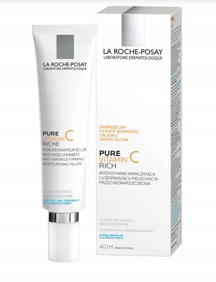 La Roche-Posay Pure Vitamin C Rich Krem 40ml - 13179775654 - oficjalne ...