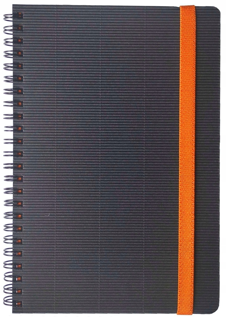 Notes z gumką notatnik A5 na spirali 80 kartek - 12196474595 ...