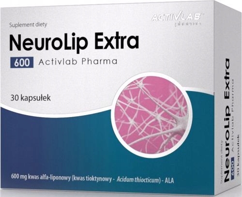 ACTIVLAB NEUROLIP 600 MG 30 KWAS ALFA LIPONOWY - 13533860152 ...
