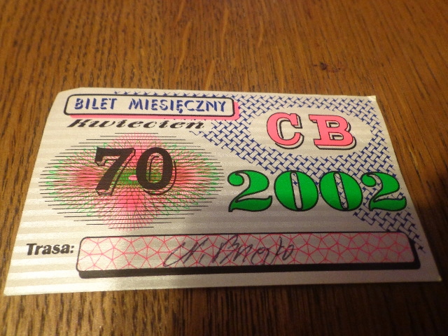 Bilet komunikacja miejska lata 80-90 MZK Miesięczny Koszyce - 15152982968 - oficjalne archiwum ...