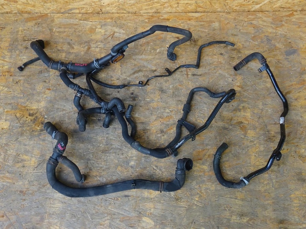 SHARAN 7N 2.0 TDI CFF PRZEWÓD PRZEWODY WODY WODNE - 12355804426 ...