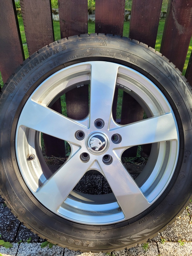 FELGI SKODA AUDI VW SEAT 7J x 17" ET38 5x112 KPL. - 14276320085 ...