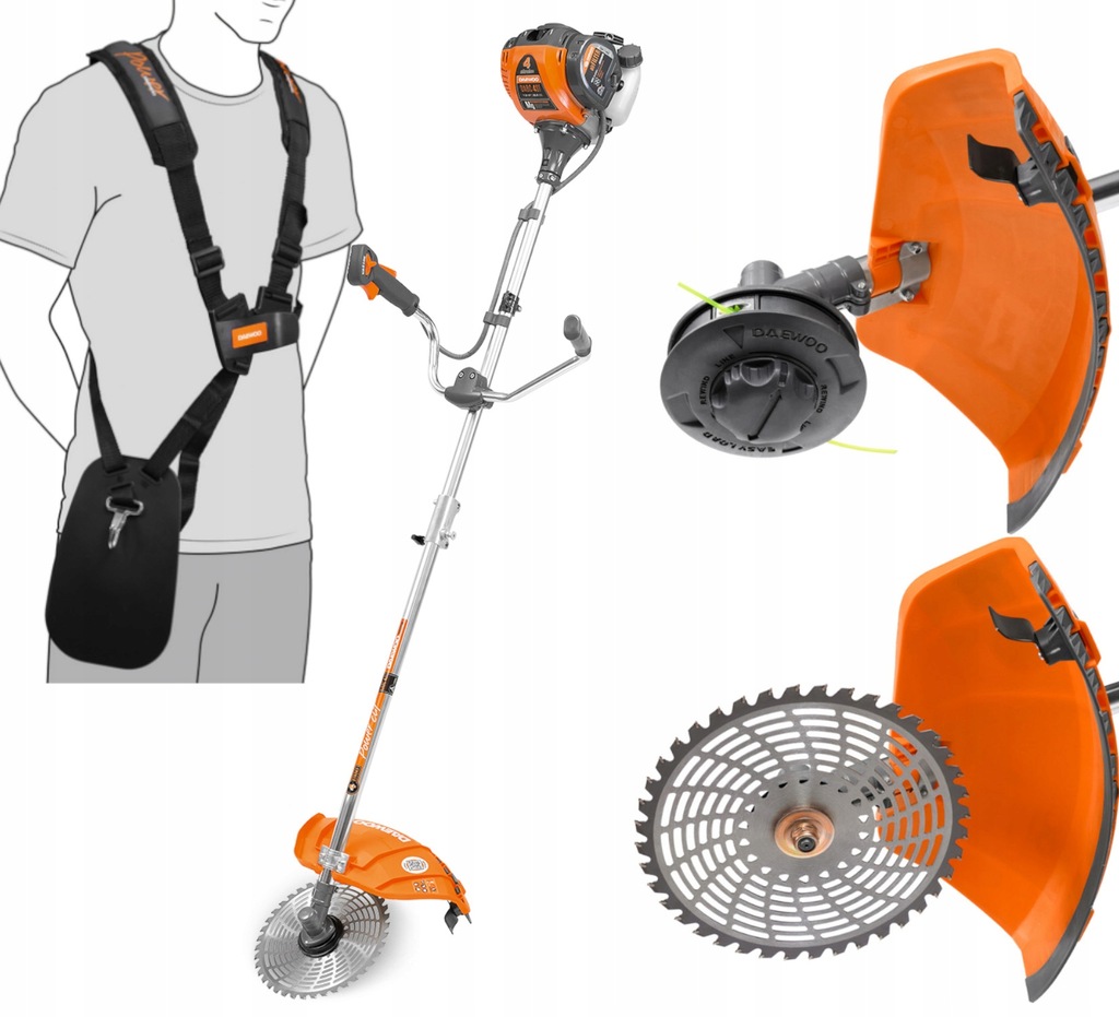 KOSA SPALINOWA PODKASZARKA 1,09KM DAEWOO DABC 4ST - 9497800283 ...