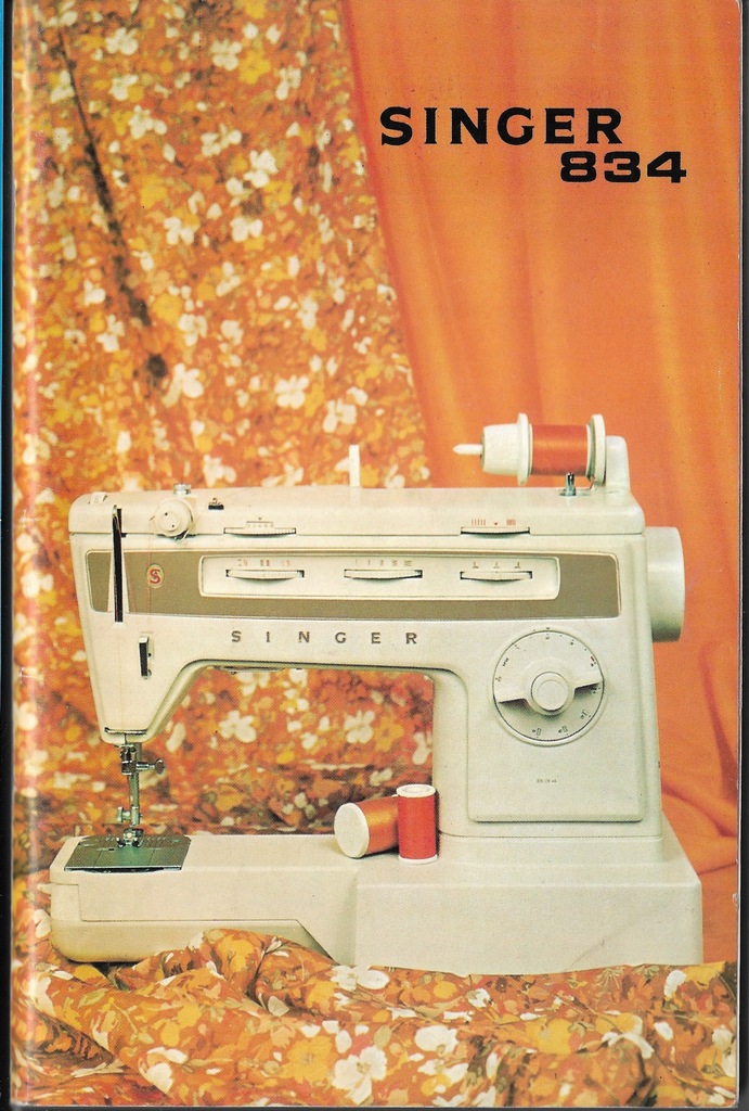 Instrukcja obsługi maszyny do szycia SINGER 834 - 13815052063 ...