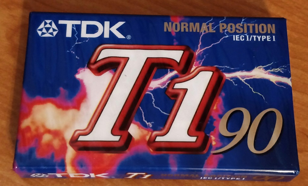 TDK T1 90 NORMAL POSITION IEC 1/TYPEI folia prl - 12936072298 - oficjalne archiwum Allegro