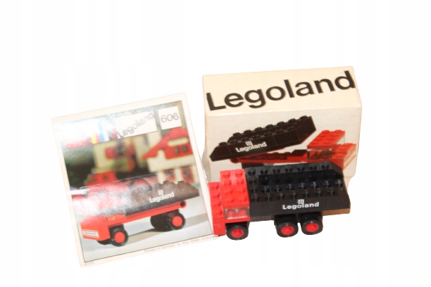 LEGO LEGOLAND 606 ZESTAW PUDEŁKO INSTRUKCJA - 13365482094 - oficjalne ...