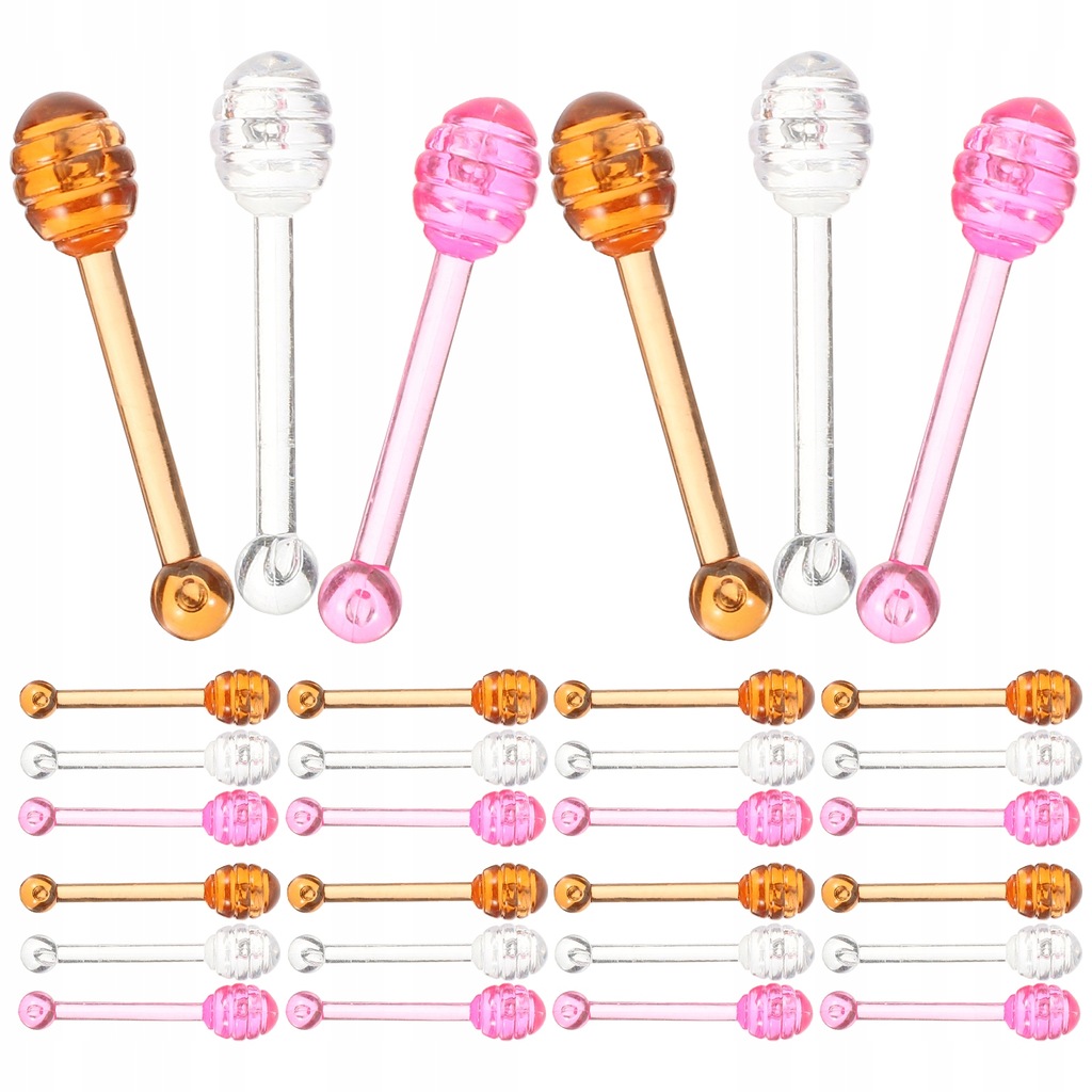 Mini Honey Wand Mini Plastic Spoons 30 Pcs - 14510361888 - oficjalne ...