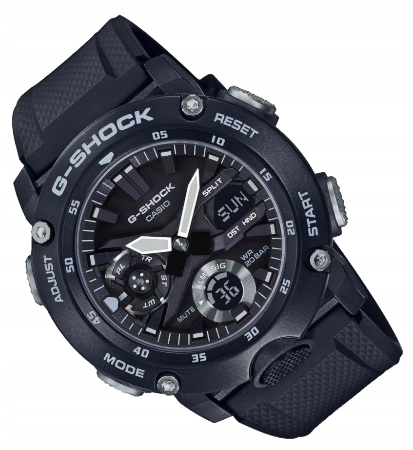 Sportowy zegarek męski Casio G-SHOCK GA-2000S 1AER - 8376455211 - oficjalne archiwum Allegro