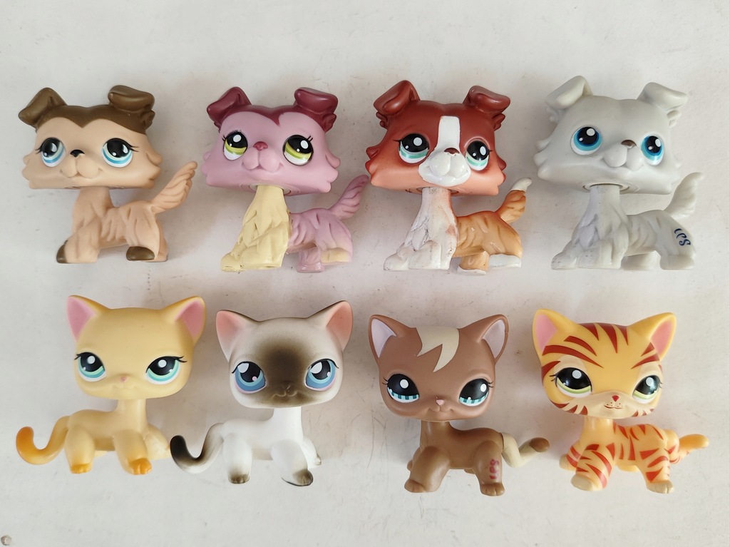 LPS Littlest Pet Shop koty&pies 8pcs #38 - 13395111857 - oficjalne ...