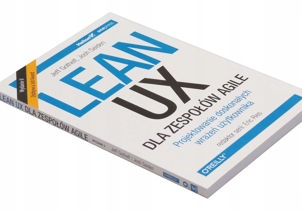 Lean UX dla zespołów Agile. Projektowane - 8995705724 - oficjalne archiwum Allegro