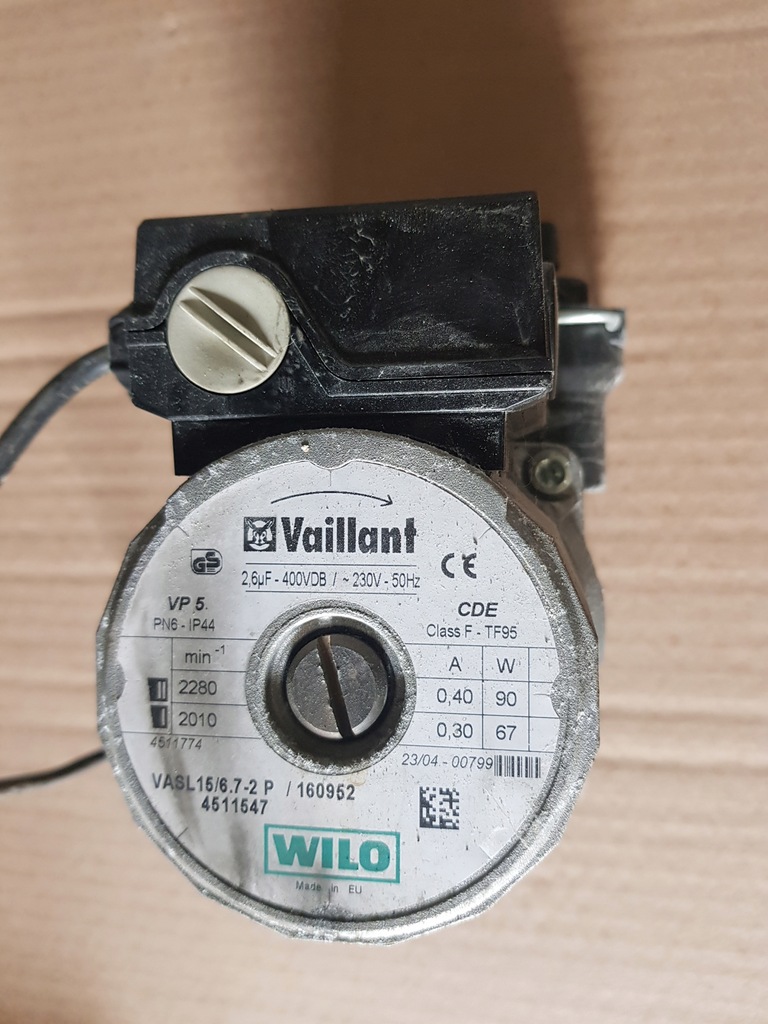 Pompa Grundfos Vaillant VP5/2 - sprawna sprawdzona - 11458666671 - oficjalne archiwum Allegro