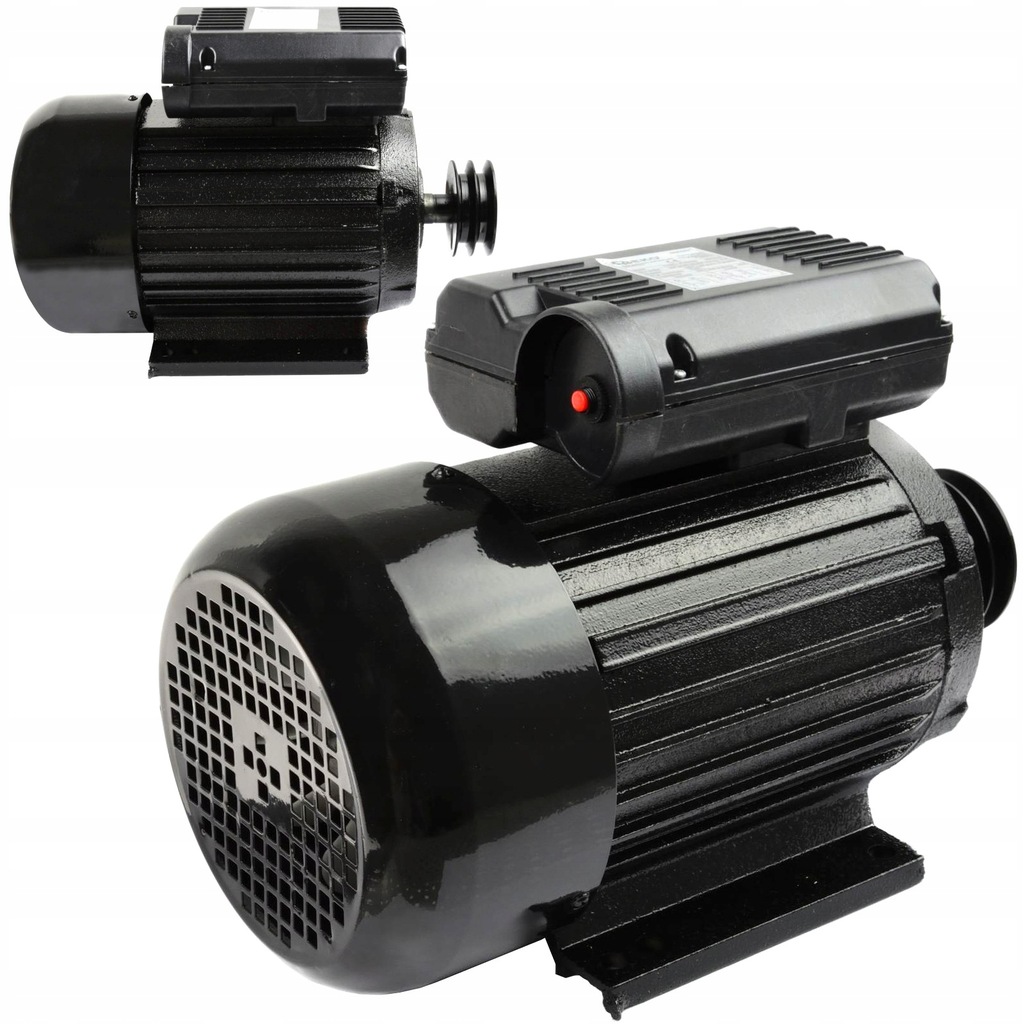 SILNIK ELEKTRYCZNY JEDNOFAZOWY 3kW 2800 obr/min - 12000876214 - oficjalne archiwum Allegro