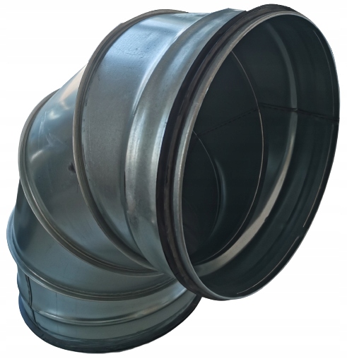 Kolano segmentowe spiro fi 250mm / 90° z uszczelką - 10420619693 - oficjalne archiwum Allegro