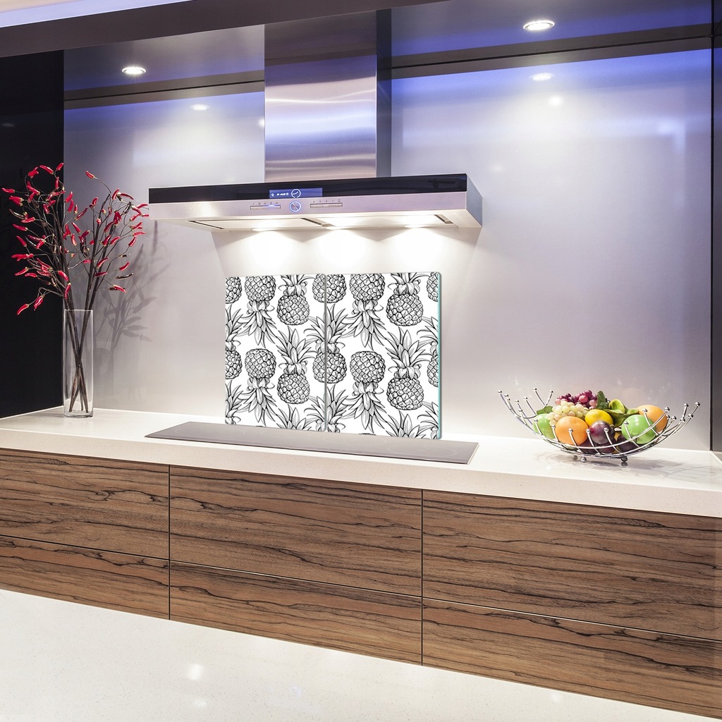 Купить Стеклянные разделочные доски Ананасы Ч/Б 2x30x52: отзывы, фото и характеристики на Aredi ...