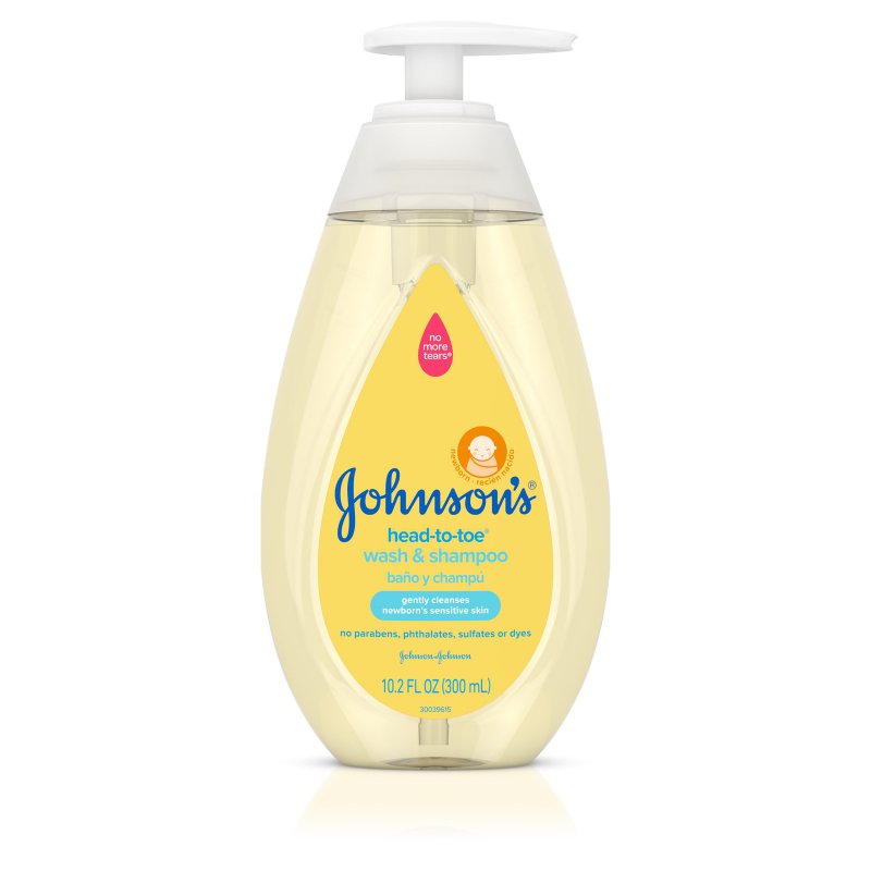 Johnsons Baby płyn do mycia ciała i włosów 500 ml - 11933409396 ...