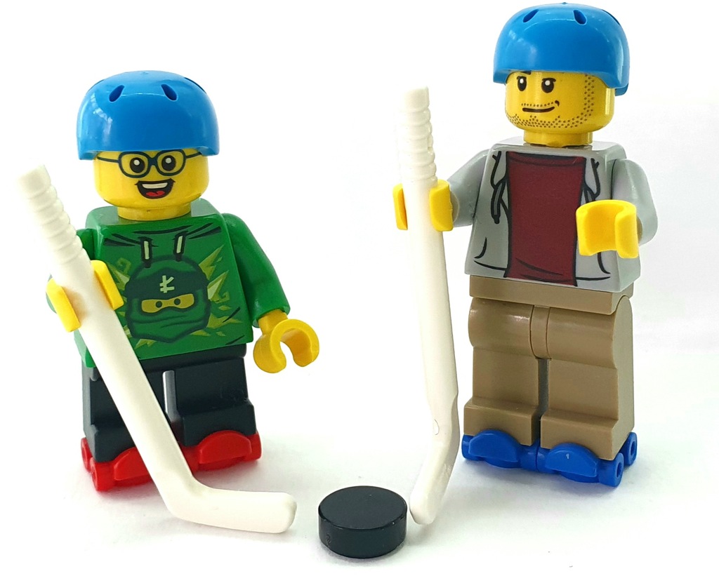 LEGO CITY TATA + SYN HOKEJ NOWE - 11143550956 - oficjalne archiwum Allegro