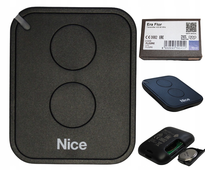 Pilot Nice FLO2RE 433,92 ORYGINALNY + instrukcja - 12673168516 - oficjalne archiwum Allegro