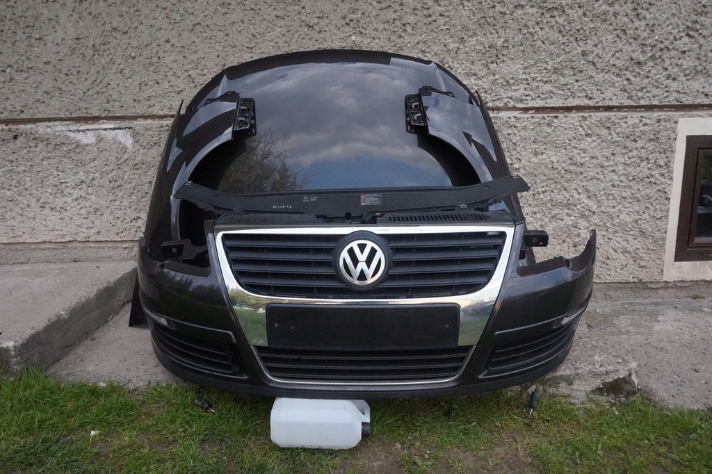 ZDERZAK MASKA BŁOTNIK KOMPLETNY PRZÓD VW PASSAT B6 - 12246326330 - oficjalne archiwum Allegro