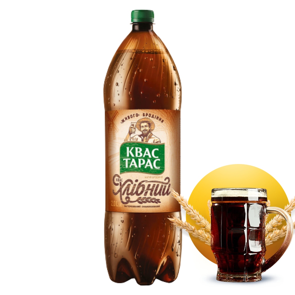 KWAS CHLEBOWY TARAS PRAWDZIWY 2L - 12916513909 - oficjalne archiwum Allegro