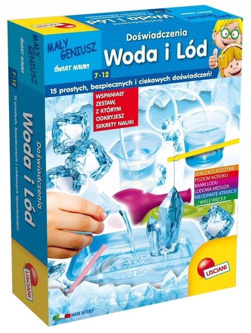 Doświadczenia Woda i lód - Lisciani - 12544320103 - oficjalne archiwum ...