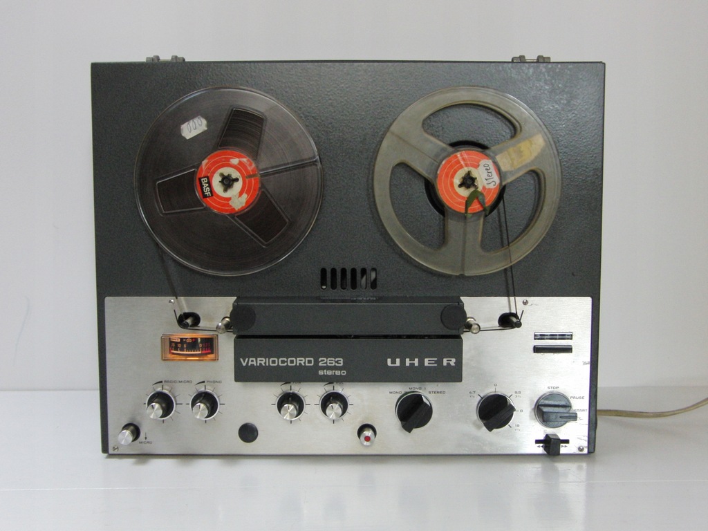 Magnetofon szpulowy UHER Variocord 263 Gwarancja - 15781707940 - oficjalne archiwum Allegro