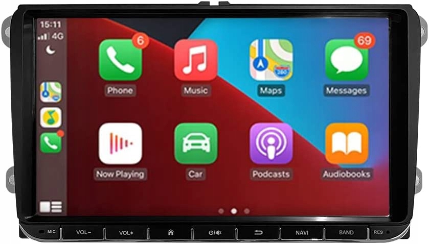 NAWIGACJA 2DIN RADIO VW PASSAT B6 B7 GOLF 5 V 6 VI - 12318772948 - oficjalne archiwum Allegro