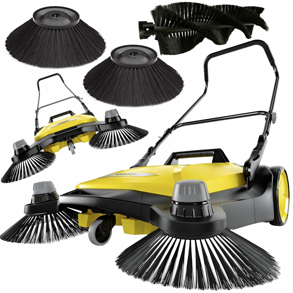KARCHER S6 TWIN ZAMIATARKA RĘCZNA DO LIŚCI KOSTKA - 10189495843 - oficjalne archiwum Allegro