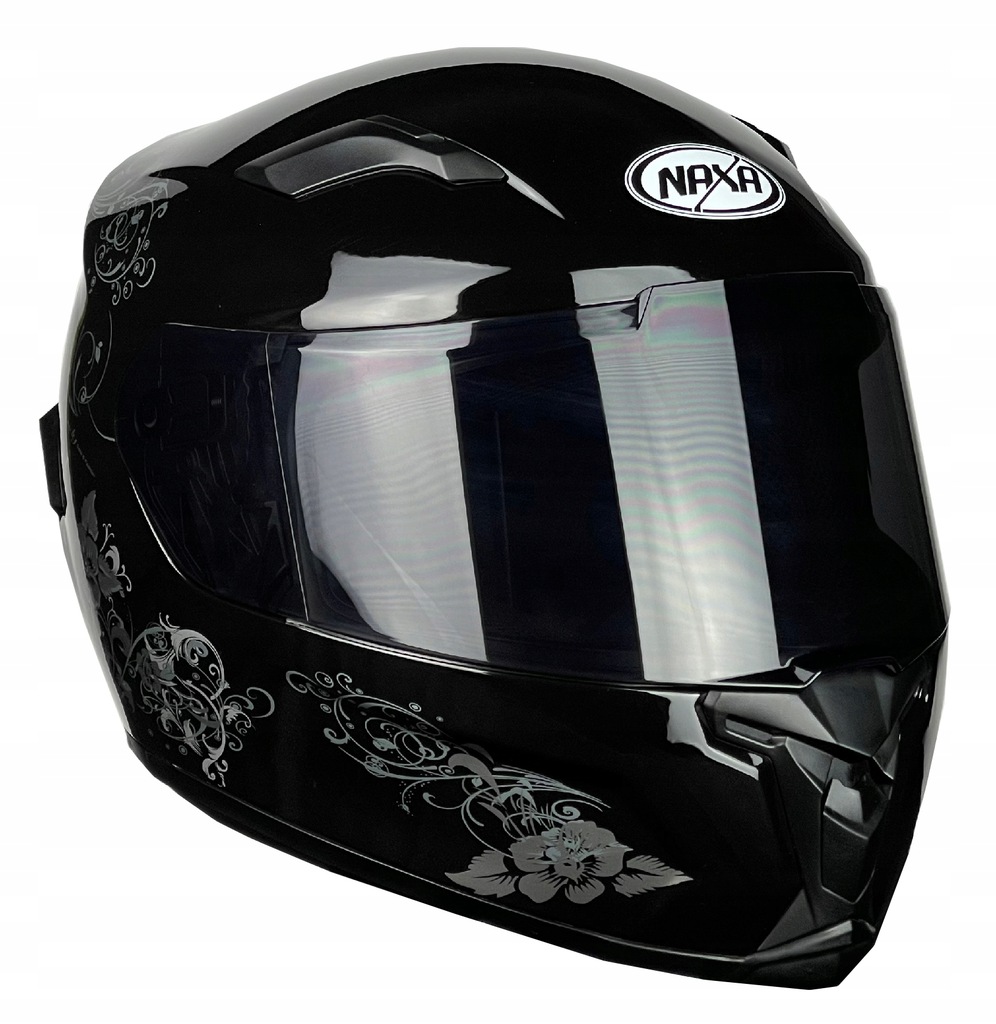 Integralny kask motocyklowy damski NAXA F25/G r.XS - 12758651570 - oficjalne archiwum Allegro