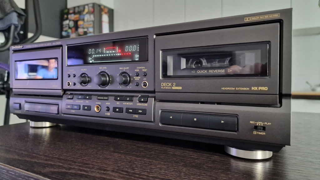 Magnetofon kasetowy Technics RS-TR 979 czarny - 14258580507 - oficjalne ...
