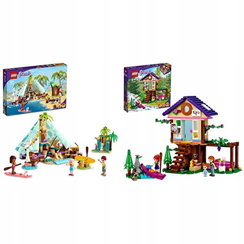 LEGO 41700 Friends Beach Glamping Camping Nature S - 12400125431 ...
