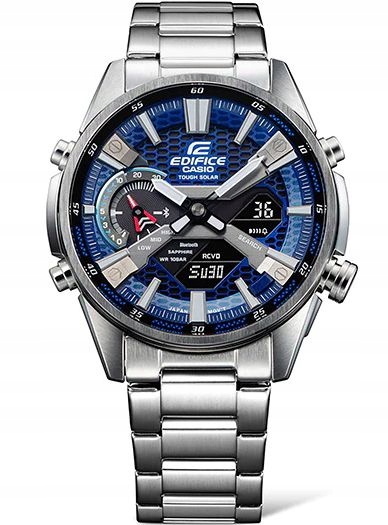 CASIO EDIFICE SOLAR SAPPHIRE ECB-S100D-2AE ZEGAREK - 12657205400 - oficjalne archiwum Allegro