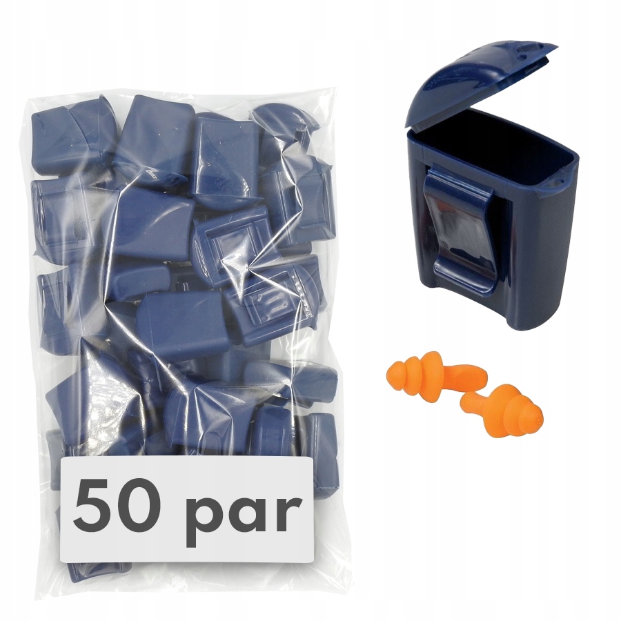 Stopery zatyczki do Uszu do spania 3M 1261 50 par - 12521247169 - oficjalne archiwum Allegro