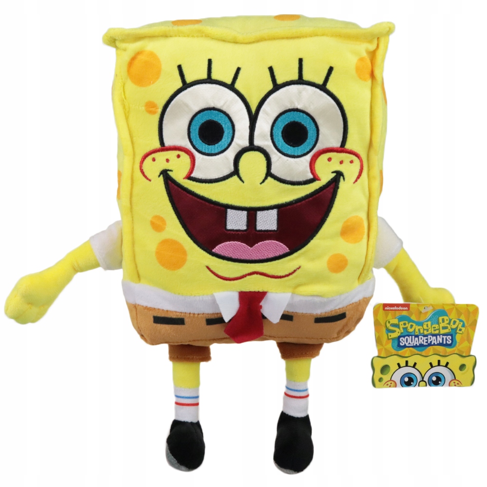 Maskotka Spongebob Kanciastoporty 30cm Pluszak Pan Gąbka Oryginalna ...