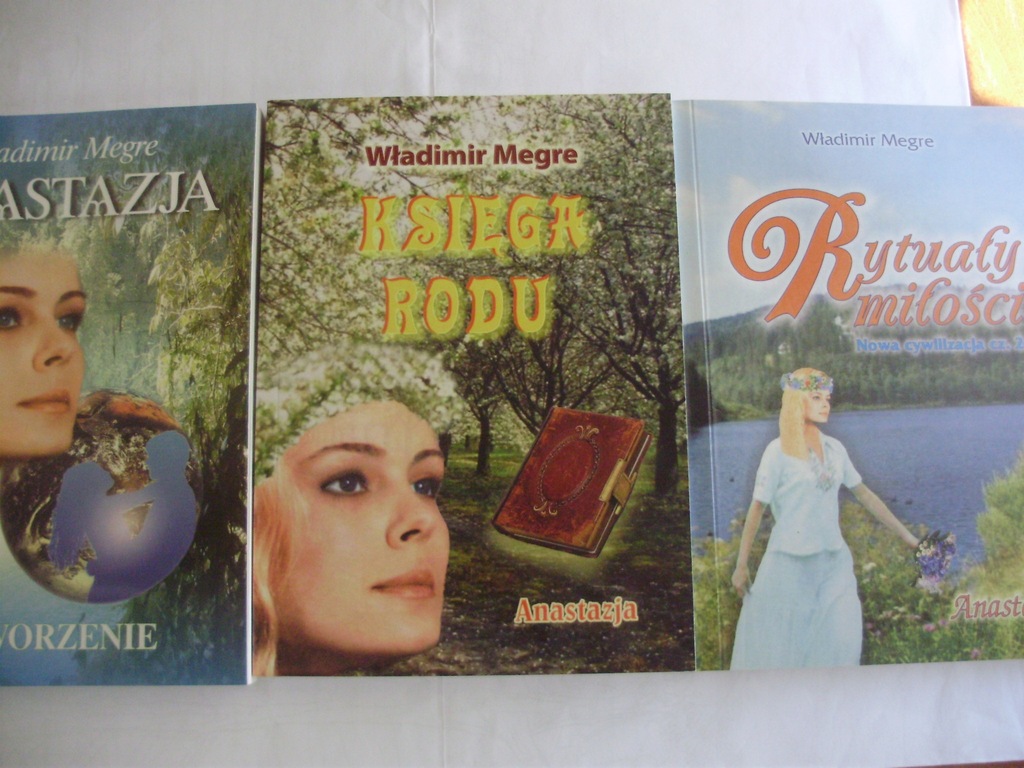 Władimir Megre Anastazja Zestaw ksiazek - 12594070155 - oficjalne ...