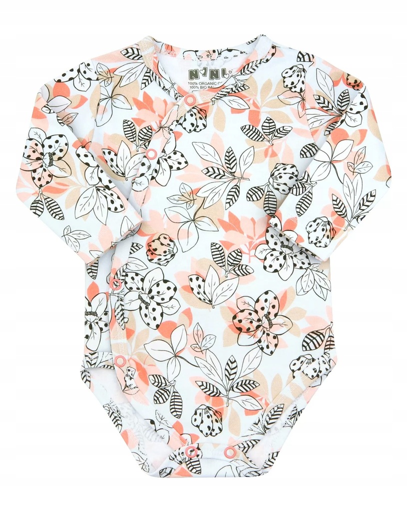 NINI Body kopertowe kwiaty pastelowe r.68 - 12839733928 - oficjalne ...