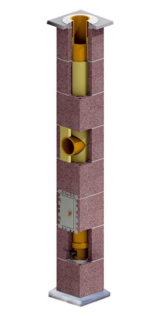 KOMIN ceramiczny system Leier Smart fi 200 9m +2W - 7207847491 - oficjalne archiwum Allegro