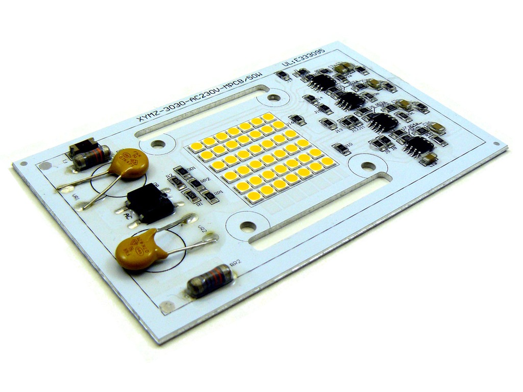 MODUŁ LED SMD3030 50W 230V BIAŁY CIEPŁY 3000K - 7481066139 - oficjalne ...