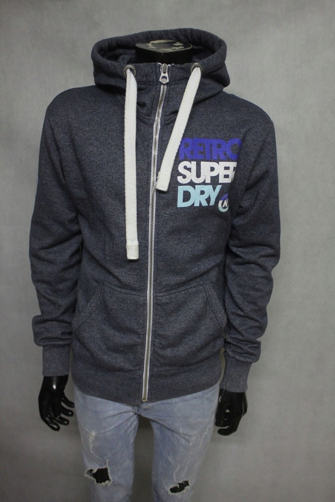 SUPERDRY JAPAN BLUZA MESKA NA ZAMEK - 13285060356 - oficjalne archiwum Allegro