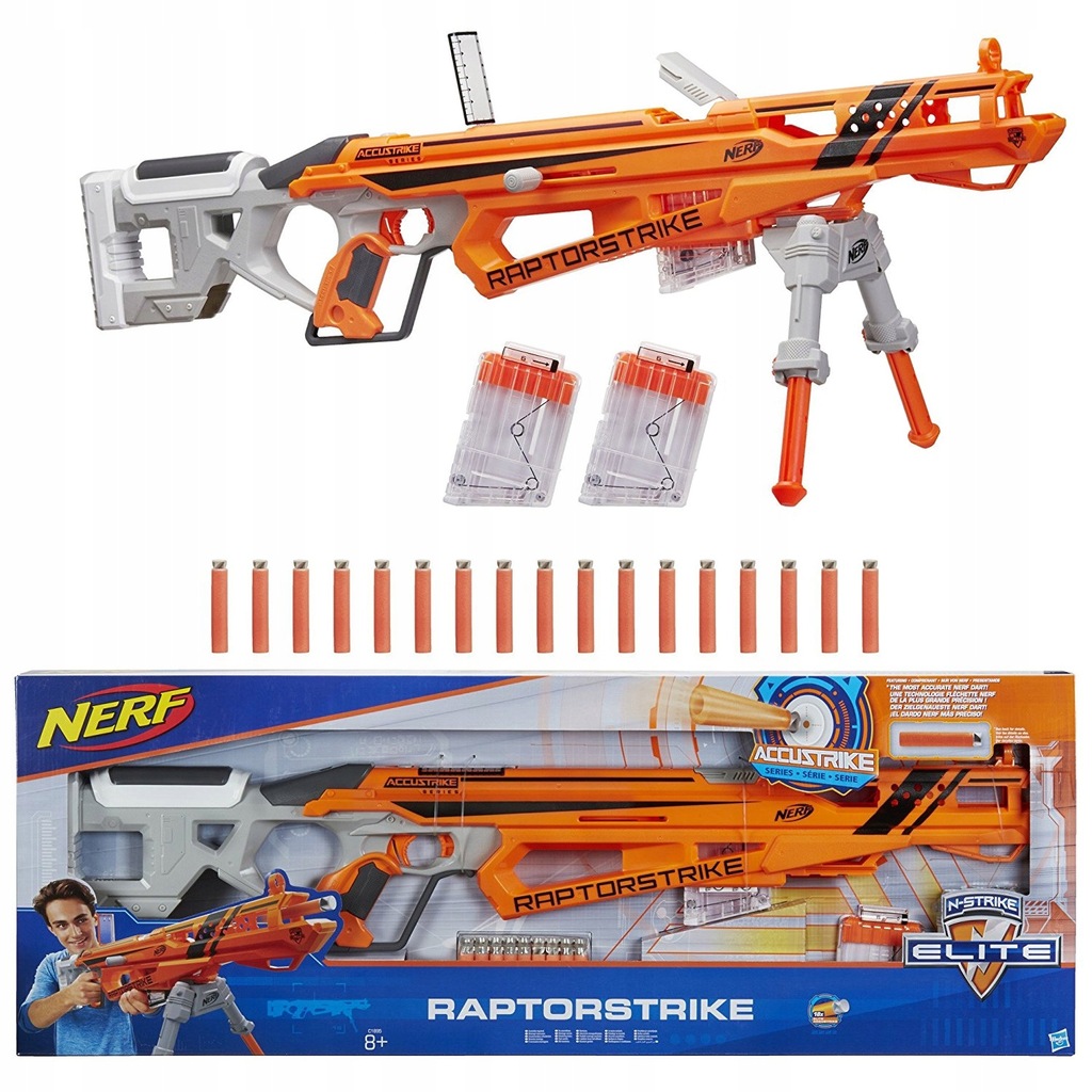 NERF SNAJPERKA RAPTORSTRIKE CELNA SNAJPERKA 96CM - 13030114353 ...