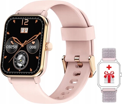 FEIPUOU R3 PRO SMARTWATCH DAMSKI RÓŻOWY - 13555355111 - oficjalne ...