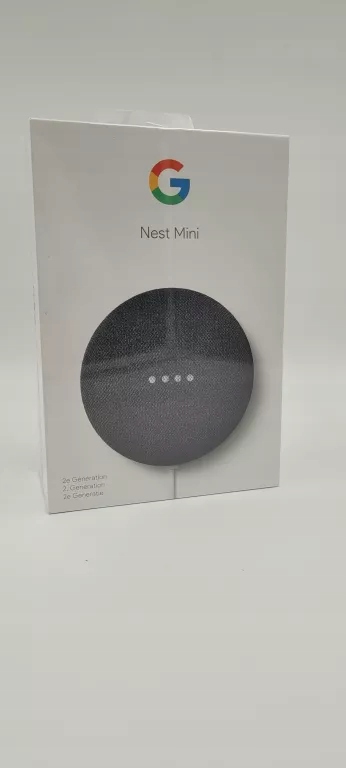INTELIGENTNY GŁOŚNIK GOOGLE NEST MINI (2. GEN) - 12810119068 ...