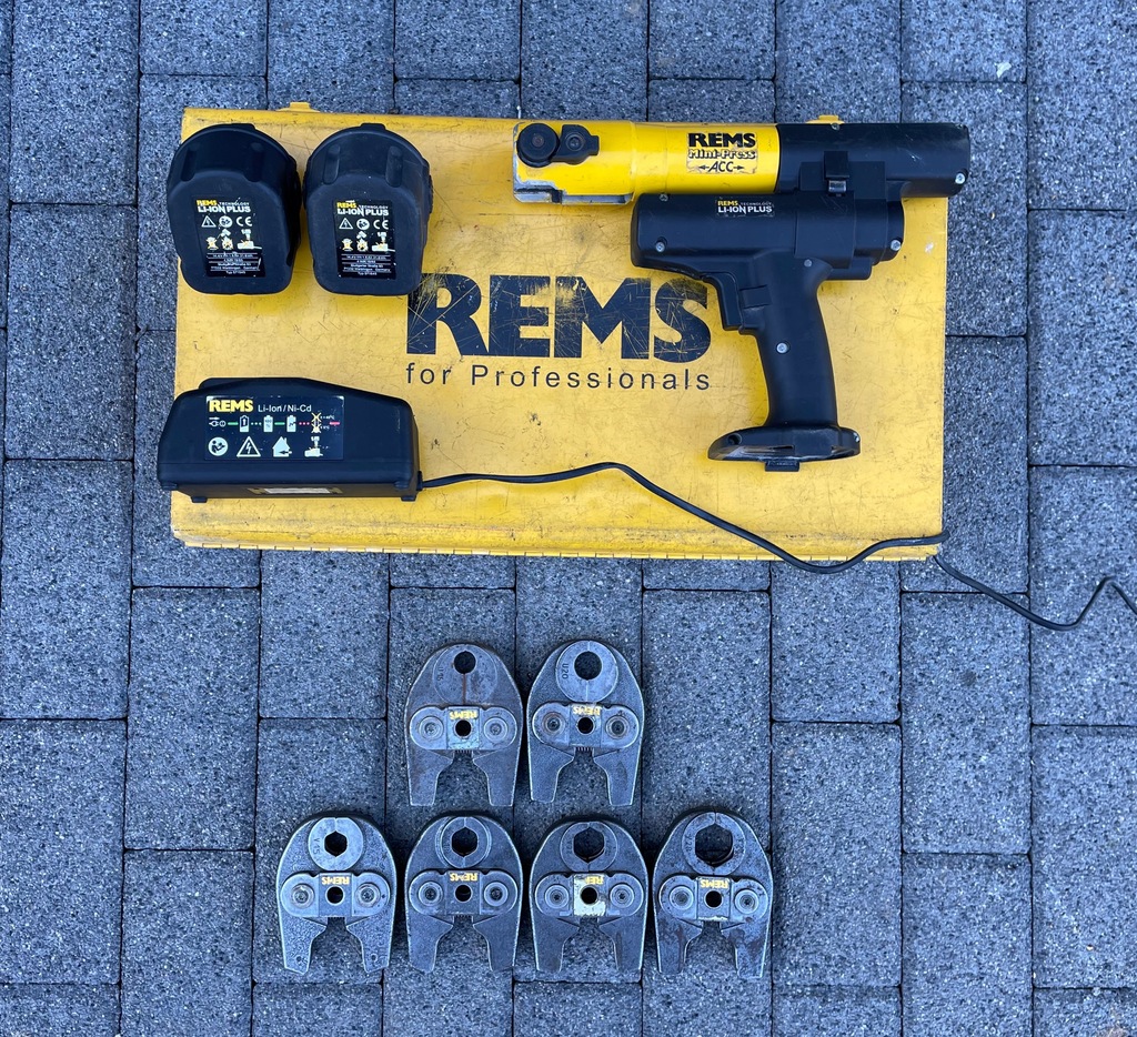 Zaciskarka do rur Rems Mini Press ACC PEX miedź - 11009614837 ...