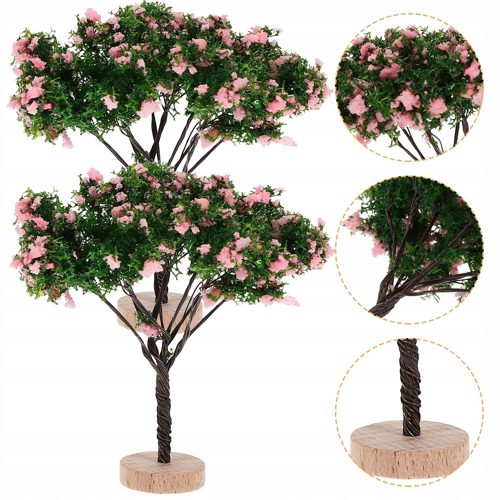 Simulation Landscape Tree Mini Trees Model 2 Pcs - 14165044681 ...