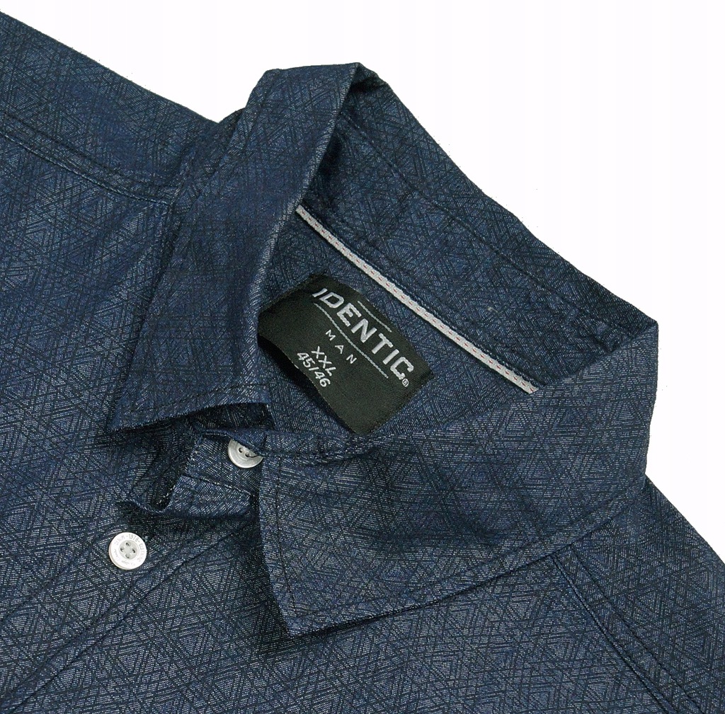 IDENTIC SUPER FIRMOWA DUŻA KOSZULA WE WZORKI -XXL - 13488756811 ...