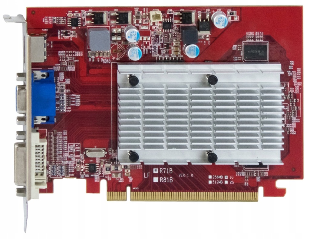 POWERCOLOR ATI RADEON HD4350 1GB AX4350 R71B - 13317387025 - oficjalne ...