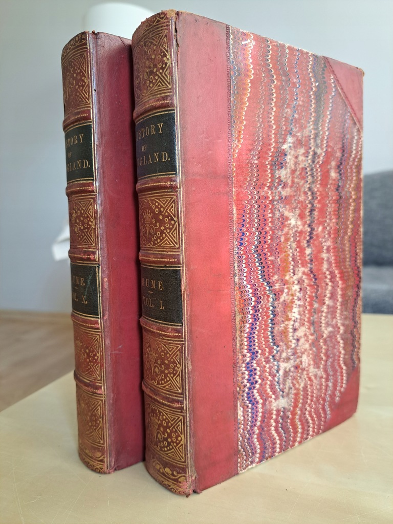 1803 rok. Historia Anglii. Tom I i X. David Hume - 12653597009 ...