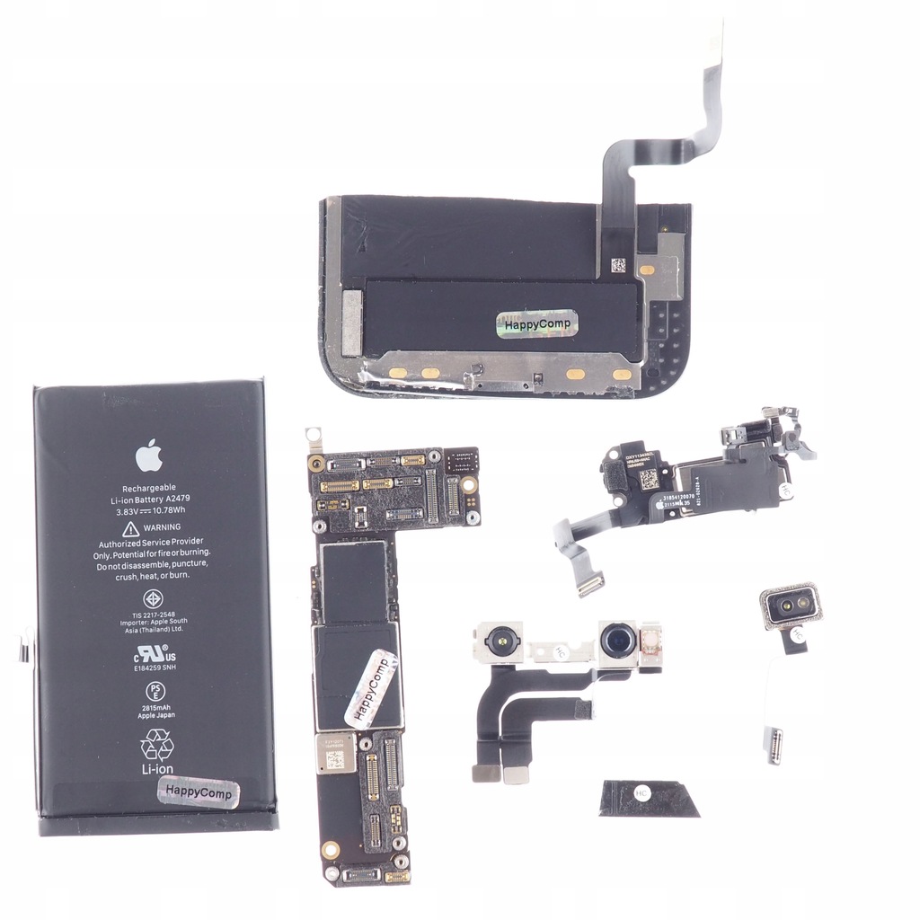 PŁYTA GŁÓWNA IPHONE 12 PRO FACEID IC EKRAN CZUJNIK LIDAR 256GB BATERIA ...